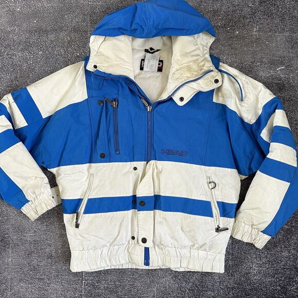 Head | Jackets & Coats | Mens Vintage 9s Head Sportswear Blue White ...